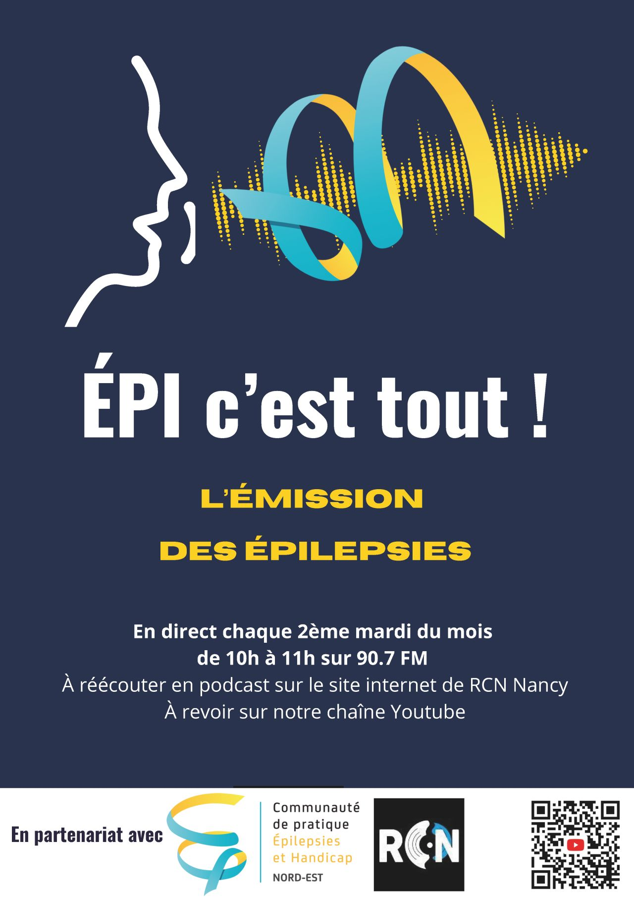Le Collectif Handicap 54 🎧 « Épi c’est tout ! » : la radio qui donne la parole à l’épilepsie